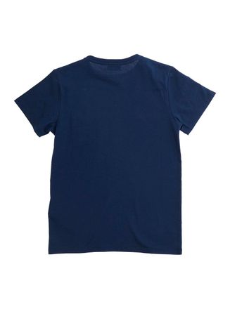 Gucci Boys Kids T-Shirt With Logo, Blue Cotton T-Shirts And Polos