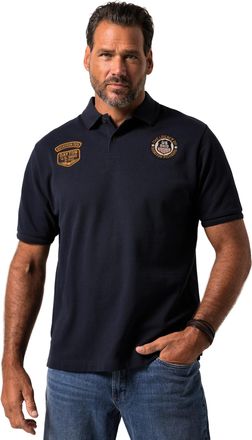 JP1880 Herren gro&szlig;e Gr&ouml;&szlig;en &Uuml;bergr&ouml;&szlig;en Menswear L-8XL JP1880 Poloshirt, Halbarm, Piqu&eacute;, Badges, bis 8 XL