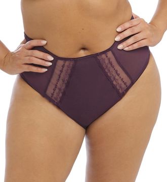 Elomi Damen Brief Unterwäsche im Bikini-Stil, Wine Diamant, XL Größen