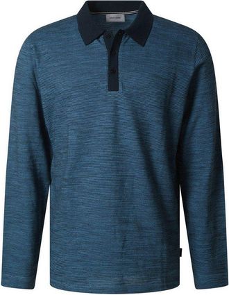 Pierre Cardin Langarmshirt (1-tlg) Bicolor-Design