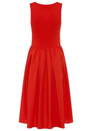 GANT Tr&auml;gerkleid JERSEY WOVEN COMBO Regular fit mit Rundhalsausschnitt