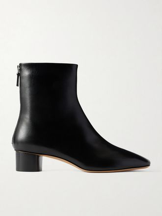 Le Monde Beryl Bottines En Cuir Carole - Noir
