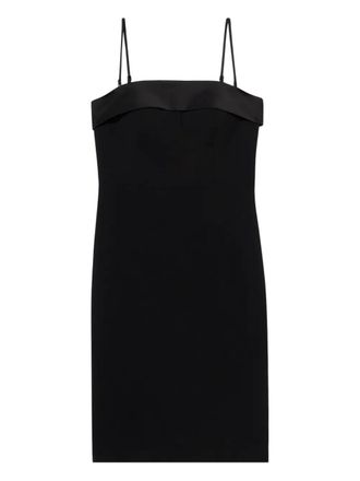 Brooks Brothers Kleid mit Spaghettitr&auml;gern - Schwarz
