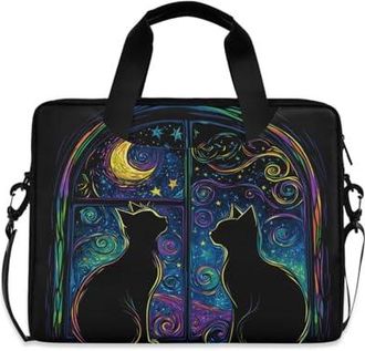 Alaza Sac pour ordinateur portable de 40,6 à 15,6 pouces, sac à bandoulière pour ordinateur portable de 40,6 à 15,6 pouces, sac fourre-tout pour femme, homm