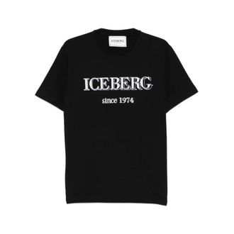 Iceberg Homme, Tops, Noir, Taille: M T-Chemises