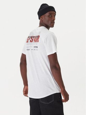 G-Star Raw T-Shirt Lash Back D26043-C372 Wei&szlig; Relaxed Fit
