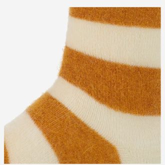 ANT45 Mens Mohair Blend Socks White
