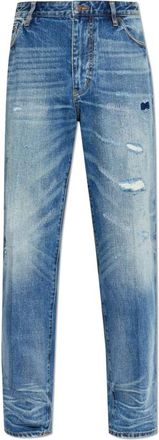 Emporio Armani Homme, Jeans, Bleu, Taille: W33 Jeans J22 &agrave; effet vintage