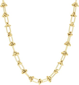 Liebeskind Liebeskind Berlin Halskette - Edelstahl The Knot - Gr. unisize - in Gold - f&uuml;r Damen