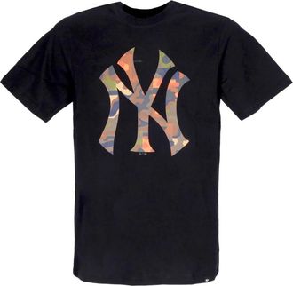 47 Brand Homme, Tops, Noir, Taille: XL Imprint Echo Tee Neyyan