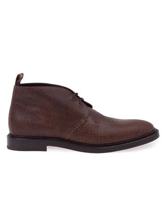 L'Eclaireur Made By desert boots en cuir texturé - Marron