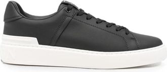 Balmain Logo-embossed Lace-up Sneakers