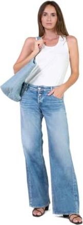Le Temps Des Cerises Jeans Wide Leg Lauryn Bleu N°4