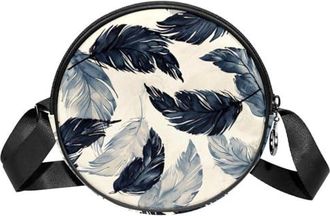 Generic Circle Sac &agrave; bandouli&egrave;re pour femme, petit sac &agrave; bandouli&egrave;re avec fermeture &eacute;clair et bretelles r&eacute;glables style d&eacute;contract&eacute; pour femmes et filles