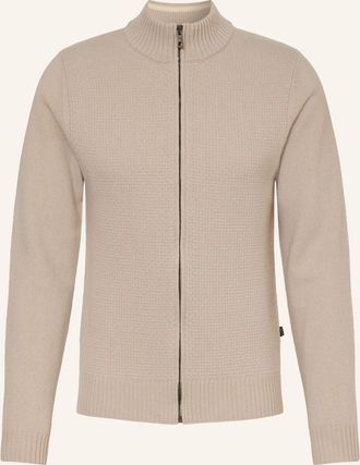 Maerz Maerz Muenchen Strickjacke Aus Merinowolle beige