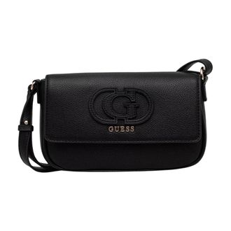 Guess Isola Sac Bandouli&egrave;re - Femme - Sacs - Noir - Taille: ONE Size