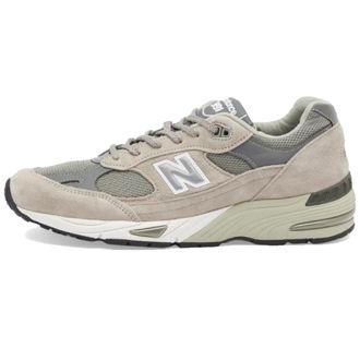 New Balance Ikonoische Graue & Silberne Sneakers - - Shoes - Herren - Mehrfarbig - 42 EU