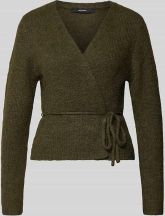 Vero Moda Regular Fit Strickjacke mit Woll-Anteil Modell CORA