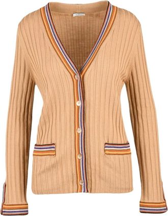 Etro Femme, Pulls, Beige, Taille: 42 FR Cardigan bottoni