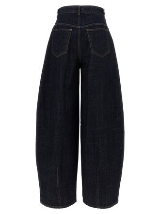 Jacquemus Le De-Nimes Ovalo Jeans - Blue