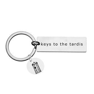 Generic Porte-cl&eacute;s en acier inoxydable grav&eacute; avec pendentif rond personnalisable pour cadeau damiti&eacute; Porte-cl&eacute;s en m&eacute;tal durable