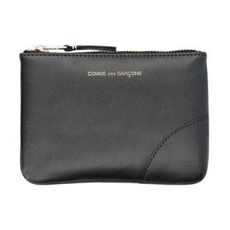Comme Des Gar&ccedil;ons Leder Rei&szlig;verschlusstasche - - Bags - Damen - Schwarzk - ONE SIZE