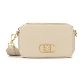 Kazar Lederhandtasche mit zwei abnehmbaren Riemen - - Bags - Damen - Beige - ONE SIZE