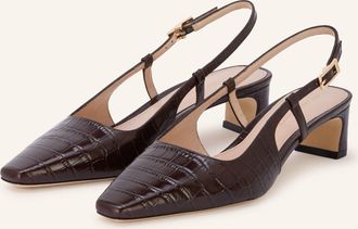 Stuart Weitzman Slingpumps Baby Babette braun