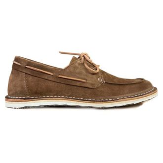 ASTORFLEX Astorflex, Homme, Chaussures, Brun, Taille: 41 EU Chaussures bateau en daim Dockflex en kaki fonc&eacute;