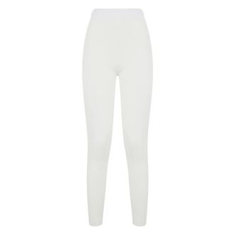 Alberta Ferretti Skinny Pants - - Trousers - Damen - Wei&szlig; - S