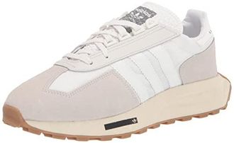 adidas Originals Mens Retropy E5 Sneaker, Crystal White/Matte Silver/White, 7.5