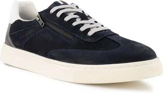 Bugatti Herren Sneaker blau Glattleder