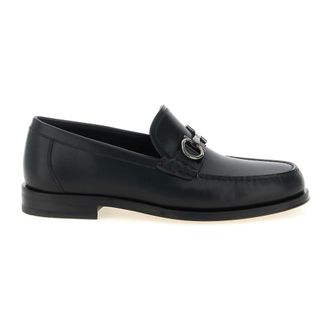 Ferragamo Homme, Chaussures, Noir, Taille: 40 EU Teatro Mocassins