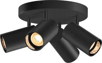 SLV ASTO TUBE |Deckenleuchte, Deckenspot, Aufbauleuchte, Innenbeleuchtung f&uuml;r Wohnzimmer, Schlafzimmer, K&uuml;che, Diele, Kinderzimmer | Aluminium, zylindrisc