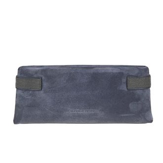 Brunello Cucinelli Femme, Sacs, Bleu, Taille: ONE Size Clutch