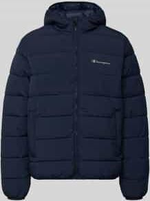 Champion Steppjacke mit Logo und Eingrifftaschen