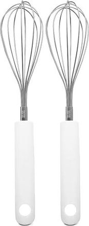 Fackelmann INOX Schneebesen, Edelstahl, Mehrfarbig, 16 x 20.7 x 20.7 cm (Packung mit 2)