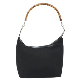 Gucci Sac bandouli&egrave;re vintage doccasion - Femme - Pre-owned - Noir - Taille: ONE Size