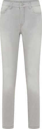 MAC Broeken Skinny-fit-Jeans MAC Dream Skinny, Damen, Gr. 36, L&auml;nge 34, midgrau destroyed wash, Jeans, Obermaterial: 89% Baumwolle, 9% Polyester, 2% Elasthan, seh