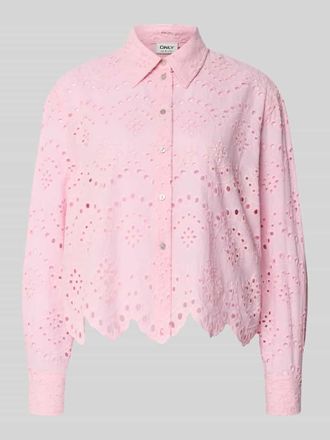 Only Regular Fit Hemdbluse aus reiner Baumwolle Modell VALAIS