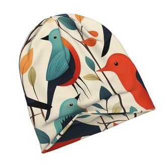 Generic Chapeau Tricoté Vol doiseaux Bonnet en Tricot Coupe-Vent Mode Bonnet Hiver pour Sport Cyclisme Shopping