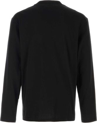 Jil Sander Black Exterior: Cotton T-Shirt T-shirts And Polos