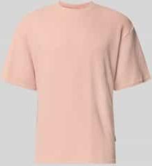 Redefined Rebel T-Shirt mit Strukturmuster und Rundhalsausschnitt Modell PETER