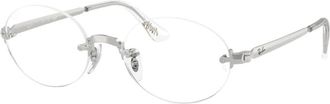 Ray-Ban unisex, Accessoires, Gris, Taille: 52 MM Optics by A$Ap Rocky Eyeglasses