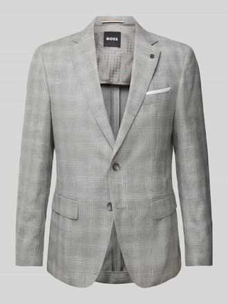 HUGO BOSS Sakko aus Schurwoll-Mix mit Leinen-Anteil Modell HUTSON