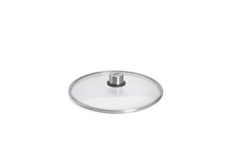 Woll Logic Pro Sicherheitsglasdeckel, rund, &Oslash; 28 cm, mit Edelstahldeckelknopf