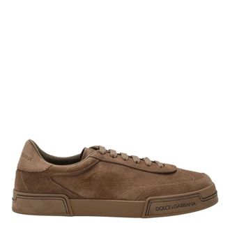 Dolce & Gabbana Wildledersneaker - - Shoes - Herren - Braun - 41 1/2 EU