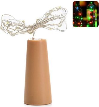 Generic Weinflaschen, Kupferdraht, k&uuml;nstlich, Kork, Mikroschnur, batteriebetriebene Lichter f&uuml;r Schlafzimmer, Partys, Dekoration, langlebig und n&uuml;tzlich, lang