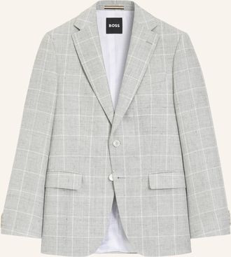 HUGO BOSS Blazer H-Hutson-262 Slim Fit grau