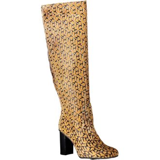 Tommy Hilfiger Monogram Canvas Boot - Beige